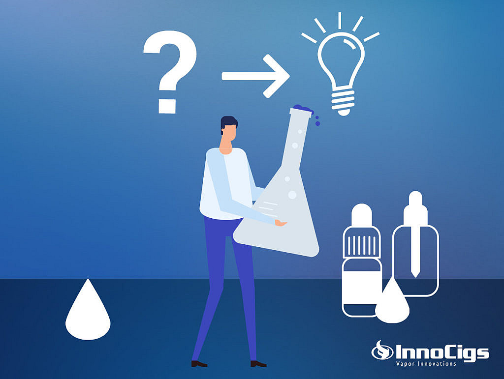 Technische Informationen zur Mischung von E-Zigaretten Liquids