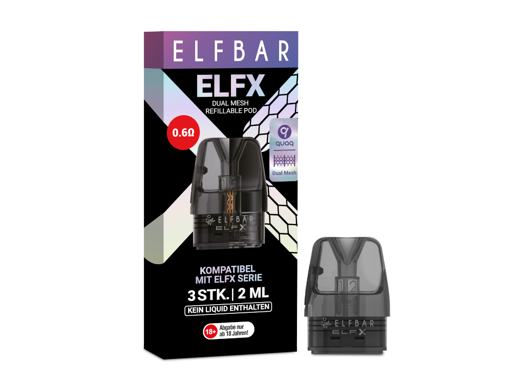 Elfbar Elfx Pod - 2 Widerstände - Refillable