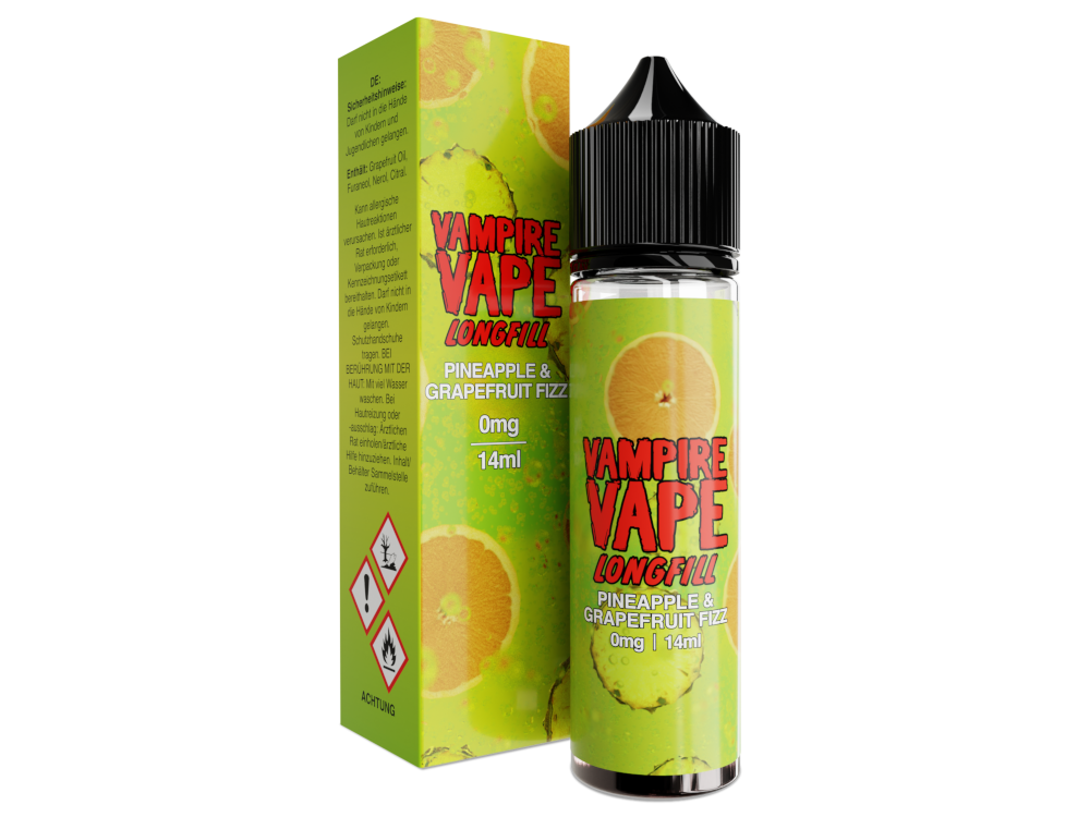 Vampire Vape Longfill | Pineapple & Grapefruit Fizz | InnoCigs
